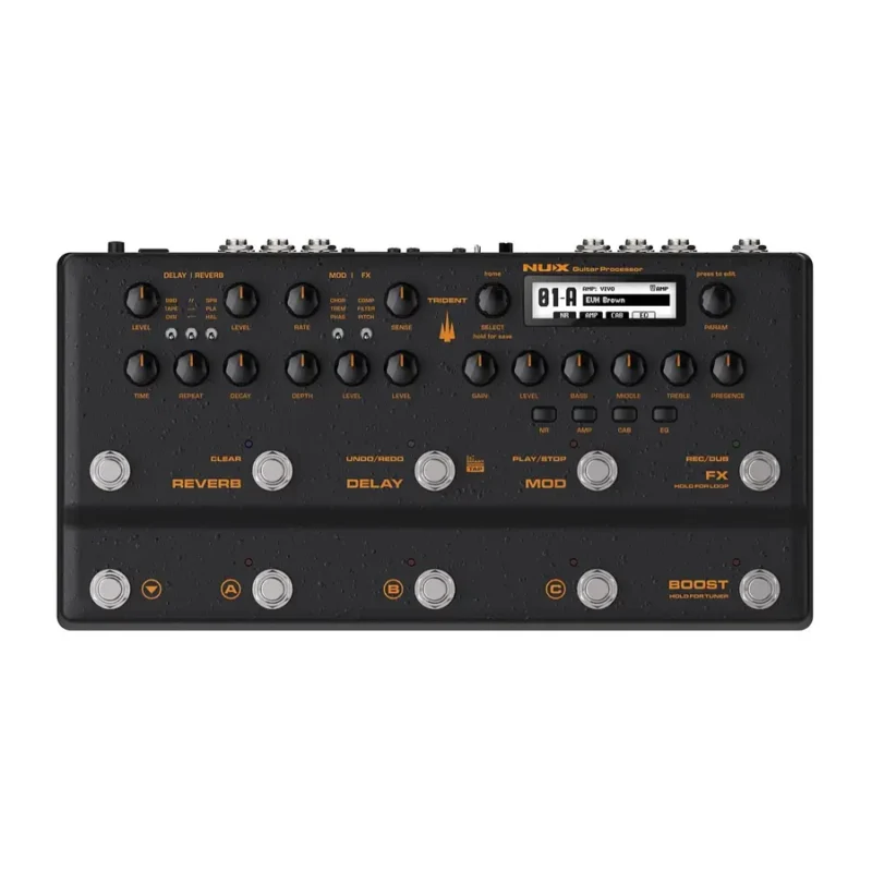 NUX NME-5 Pedalera Multiefectos Trident - The Gear Factory